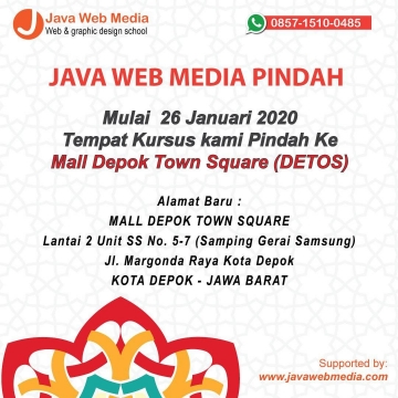 Java Web Media - Pusat Kursus Private & Kelas: Web Programming, Mobile ...